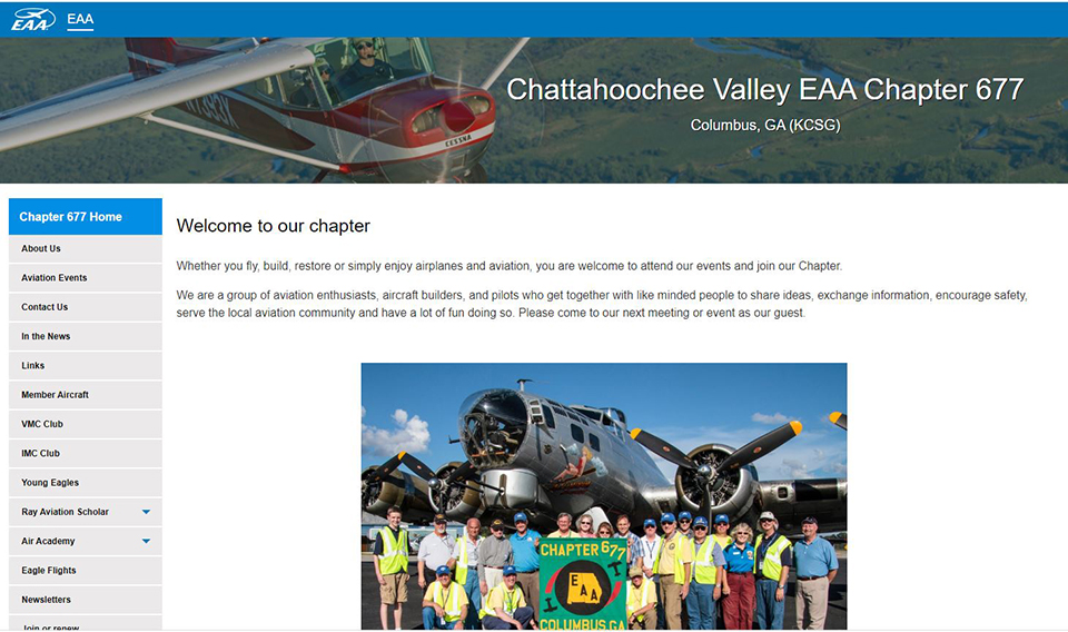 Is Your Chapter's Website Ready? | EAA